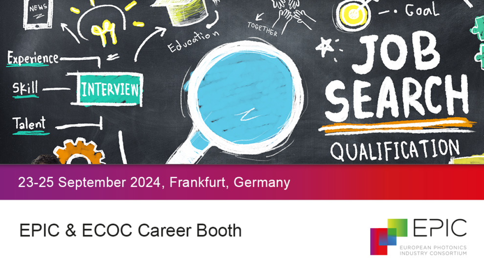 EPIC & ECOC Career booth - ECOC 2024